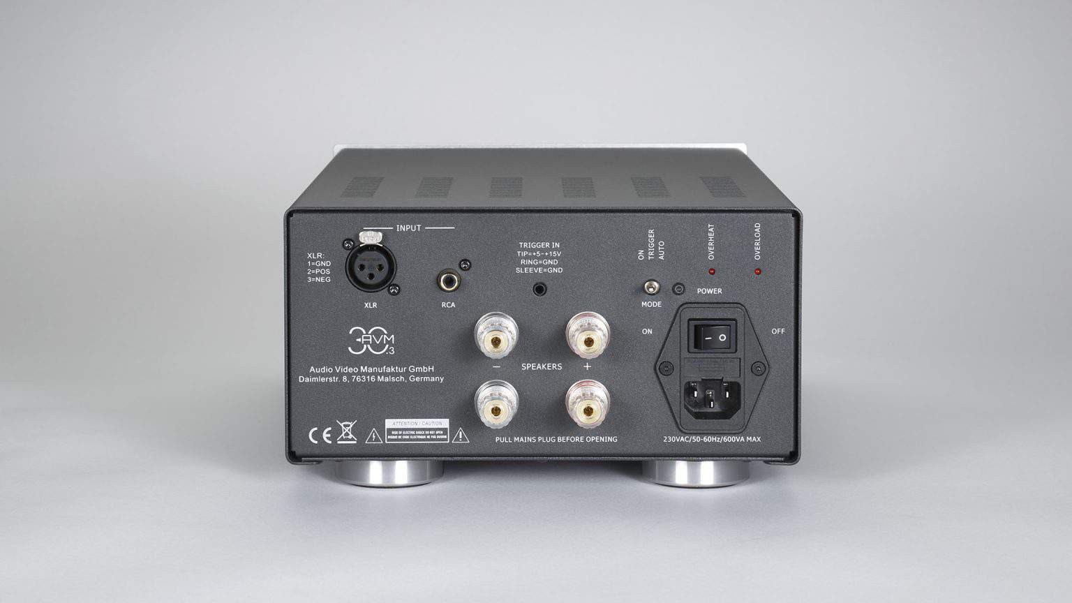 Musicom High Class Audio - AVM 30.3 MA eindversterker (set 2)